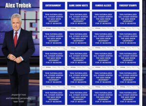 Alex Trebek’s stamp is here – USPS Employee News