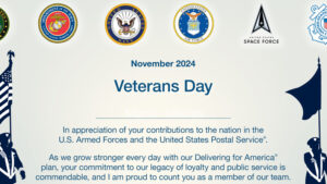 Veterans Day is next week – USPS Employee News